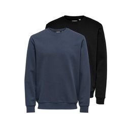 Only & Sons Only & Sons Sweatshirt 'Ceres' Herren Gr&ouml;&szlig;e S nachtblau