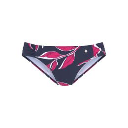 Lascana Bikinihose Damen Gr&ouml;&szlig;e XXL navy / fuchsia / wei&szlig;