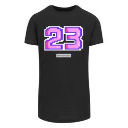 F4NT4STIC Shirt 'Pixel 23' Herren Gr&ouml;&szlig;e L stone / violettblau / hellpink / dunkelpink / schwarz
