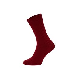 Homeofsocks Socken 'HOS72' Damen Gr&ouml;&szlig;e 39/42 weinrot