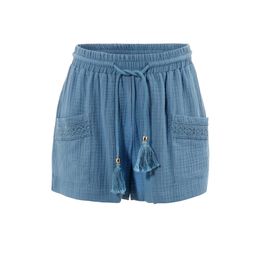 Aniston Casual Shorts Damen Gr&ouml;&szlig;e 46 blau