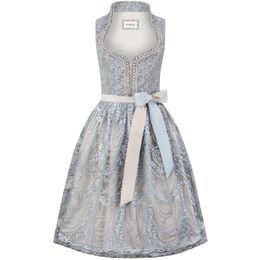 Stockerpoint Dirndl 'Nadira' Damen Gr&ouml;&szlig;e 36 kitt / taubenblau