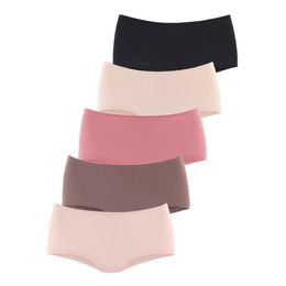 Lascana Panty Damen Gr&ouml;&szlig;e XS beige / braun / pink / schwarz