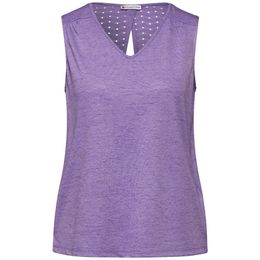 Street One Top Damen Gr&ouml;&szlig;e XL lila