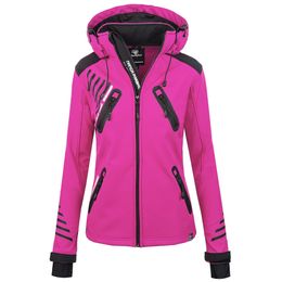 Rock Creek Outdoorjacke Damen Gr&ouml;&szlig;e 4XL pink / schwarz
