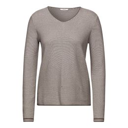 Cecil Pullover Damen Gr&ouml;&szlig;e L braunmeliert