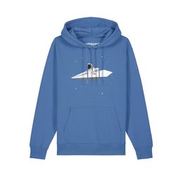 Watapparel Sweatshirt ' Fly me to the moon ' Herren Gr&ouml;&szlig;e S blau / grau / schwarz / wei&szlig;