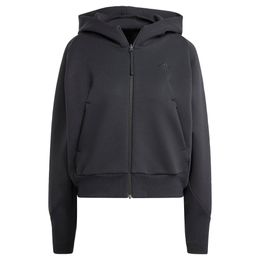 adidas Sportswear Sportsweatjacke 'Z.N.E.' Damen Gr&ouml;&szlig;e XXXS/XXS schwarz