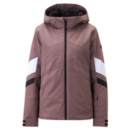 Ziener Sportjacke 'Taraina' Damen Gr&ouml;&szlig;e M mauve / schwarz / wei&szlig;