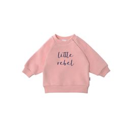 Liliput Sweatshirt 'Little Rebel' M&auml;dchen Gr&ouml;&szlig;e 74/80 dunkelblau / rosa