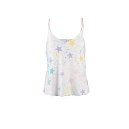 PJ Salvage Schlafshirt 'Star Splatter' Damen Gr&ouml;&szlig;e L mischfarben / offwhite
