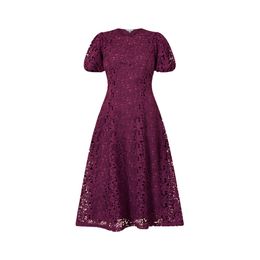YUMI Kleid Damen Gr&ouml;&szlig;e 40 burgunder Winterkleid