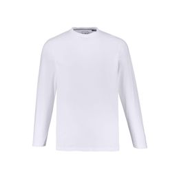 JP1880 Sweatshirt Herren Gr&ouml;&szlig;e 5XL Gro&szlig;e Gr&ouml;&szlig;en wei&szlig;