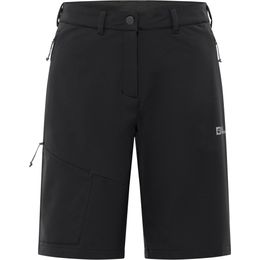 Jack Wolfskin Shorts Damen Gr&ouml;&szlig;e S schwarz / wei&szlig;