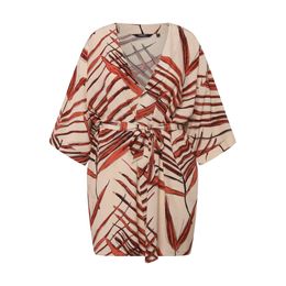 Ulla Popken Tunika Damen Gr&ouml;&szlig;e XL/XXL beige / braun / orange