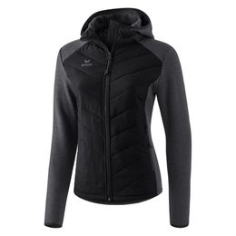 Erima Funktionsfleecejacke Damen Gr&ouml;&szlig;e 4XL schwarz / schwarzmeliert