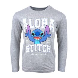 Disney Lilo & Stitch Shirt 'Disney Lilo & Stitch' Jungen Gr&ouml;&szlig;e 128 grau