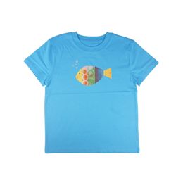 Meladi Shirt 'Fisch' M&auml;dchen Gr&ouml;&szlig;e 98/104 aqua