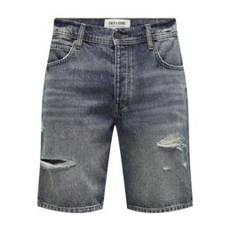 Only & Sons Only & Sons Shorts 'Edge Ram' Herren Gr&ouml;&szlig;e 29/30 dunkelblau