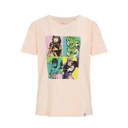 Recovered T-Shirt 'Pop Art Portrait' Damen Gr&ouml;&szlig;e XL altrosa