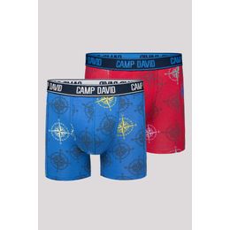 CAMP DAVID Boxershorts Herren Gr&ouml;&szlig;e 4XL bunt