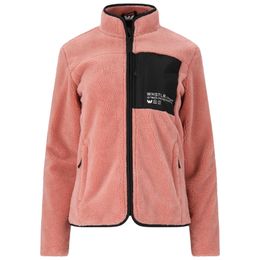 WHISTLER Funktionsfleecejacke 'Sprocket' Damen Gr&ouml;&szlig;e S rosa / schwarz / wei&szlig;