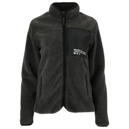 WHISTLER Funktionsfleecejacke 'Sprocket' Damen Gr&ouml;&szlig;e XXXL anthrazit / wei&szlig;