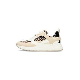 Posh By Poelman Sneaker 'Rosie' Damen Gr&ouml;&szlig;e 42 beige / gold / schwarz / wei&szlig;
