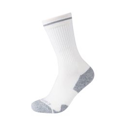 Camano Socken Damen Gr&ouml;&szlig;e 39/42 graumeliert / wei&szlig;