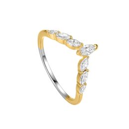 Nana Kay Ring 'Sparkly Couture' Damen Gr&ouml;&szlig;e 58 gold / silber