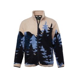 Jay-pi Fleecejacke Herren Gr&ouml;&szlig;e 6XL beige / blau