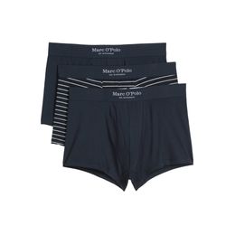Marc O'Polo Marc O'polo Boxershorts 'Essentials' Herren Gr&ouml;&szlig;e S dunkelblau / wei&szlig;