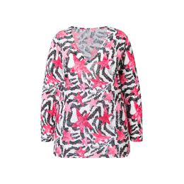 Angel of Style Shirt Damen Gr&ouml;&szlig;e 7XL pink / schwarz / wei&szlig;