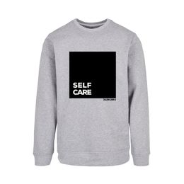 F4NT4STIC Sweatshirt 'SELF CARE' Herren Gr&ouml;&szlig;e XXL grau / graumeliert / schwarz
