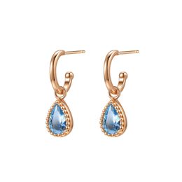 Hey Happiness Ohrringe 'December Birthstone' Damen Gr&ouml;&szlig;e One Size rosegold