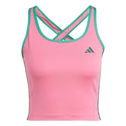 adidas Performance Sporttop 'Hyperglam' Damen Gr&ouml;&szlig;e XS/S grasgr&uuml;n / rosa