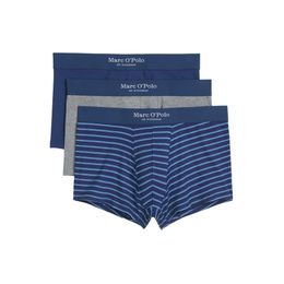 Marc O'Polo Marc O'polo Boxershorts 'Essentials' Herren Gr&ouml;&szlig;e L blau / dunkelblau / graumeliert