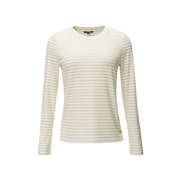 comma, COMMA Shirt Damen Gr&ouml;&szlig;e XXS gold / wei&szlig;