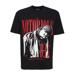 Recovered T-Shirt 'The Notorious B.I.G Red Script' Herren Gr&ouml;&szlig;e L schwarz