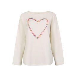 Apricot Pullover Damen Gr&ouml;&szlig;e S creme / pink