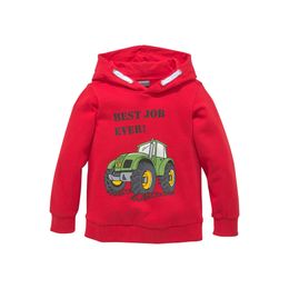 Kidsworld Sweatshirt Jungen Gr&ouml;&szlig;e 128/134 mischfarben / rot