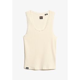 Superdry & Co Top Damen Gr&ouml;&szlig;e XXL wollwei&szlig;