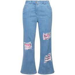 Angel of Style Jeans Damen Gr&ouml;&szlig;e 32/34 hellblau / mischfarben