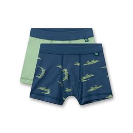Sanetta Boxershorts Jungen Gr&ouml;&szlig;e 140 blau / gr&uuml;n