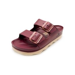 THIES Pantolette 'THIES 1856 Ecofoam Double Sandal' Damen Gr&ouml;&szlig;e 36 bordeaux