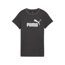 Puma T-Shirt 'Ess No. 1' Damen Gr&ouml;&szlig;e XXXL anthrazit / wei&szlig;