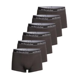 Seidensticker Boxershorts 'Cotton Flex' Herren Gr&ouml;&szlig;e XXL schwarz