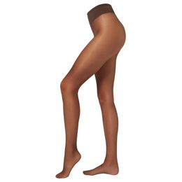 CALZEDONIA Strumpfhose 'Second Skin' Damen Gr&ouml;&szlig;e L braun