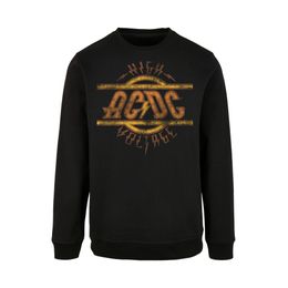 F4NT4STIC Sweatshirt 'ACDC' Herren Gr&ouml;&szlig;e M gelb / gold / grau / schwarz