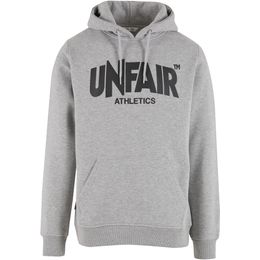 Unfair Athletics Sweatshirt Herren Gr&ouml;&szlig;e M graumeliert / schwarz